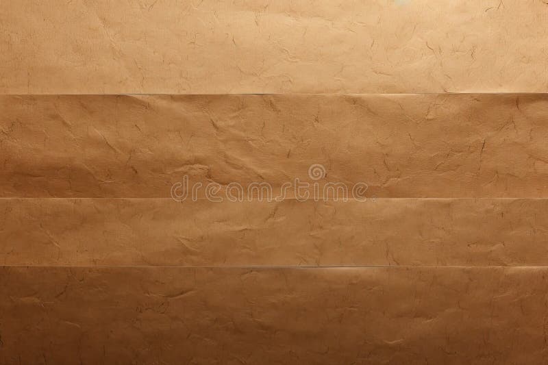 Light Brown Kraft Paper Texture Banner Background Stock Illustration ...
