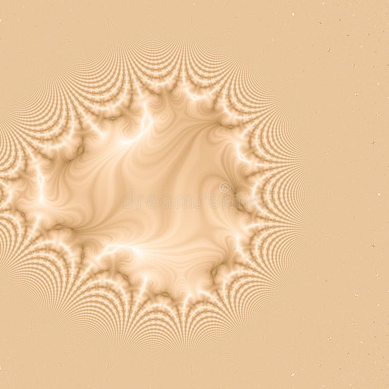 Light Brown Smooth Chocolate Abstract Shapes Stock Illustration ...