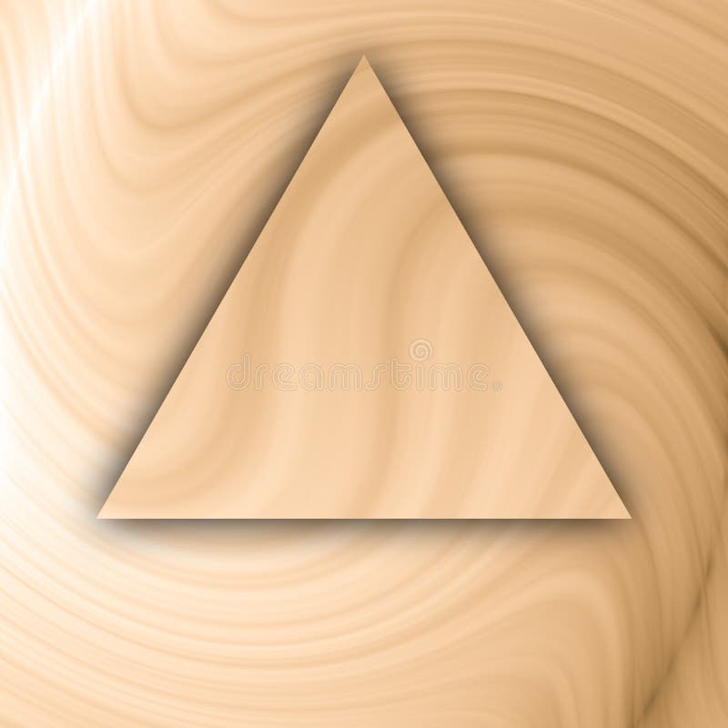 Light Brown Smooth Chocolate Abstract Shapes Stock Illustration ...