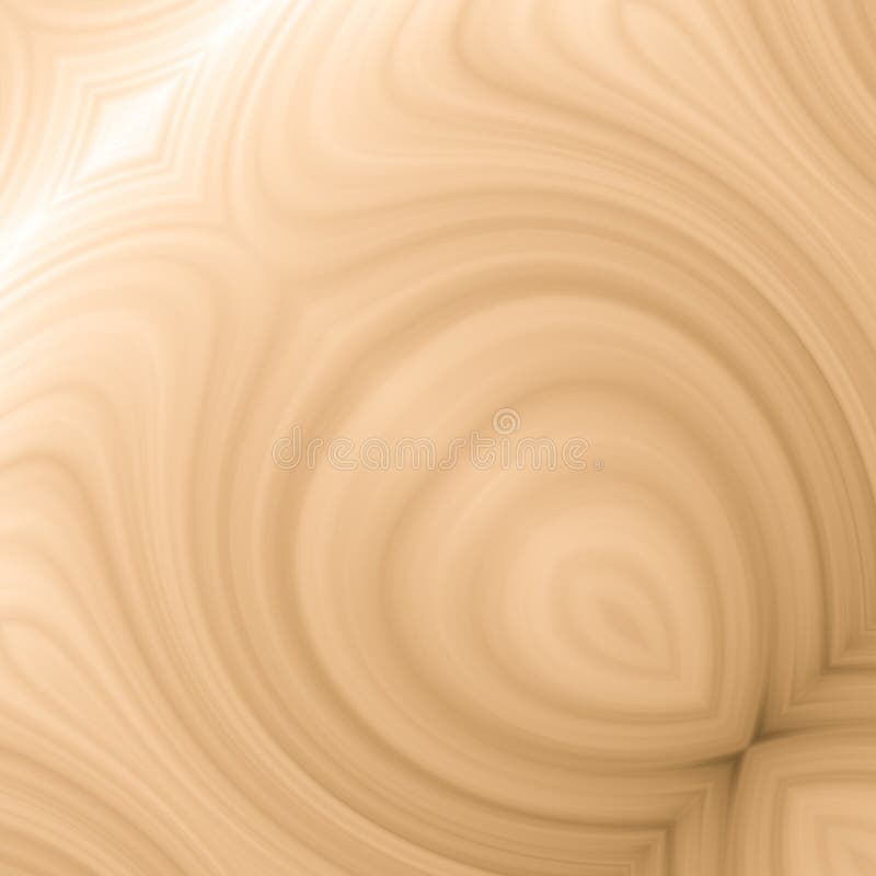 Light Brown Smooth Chocolate Abstract Shapes Stock Illustration ...