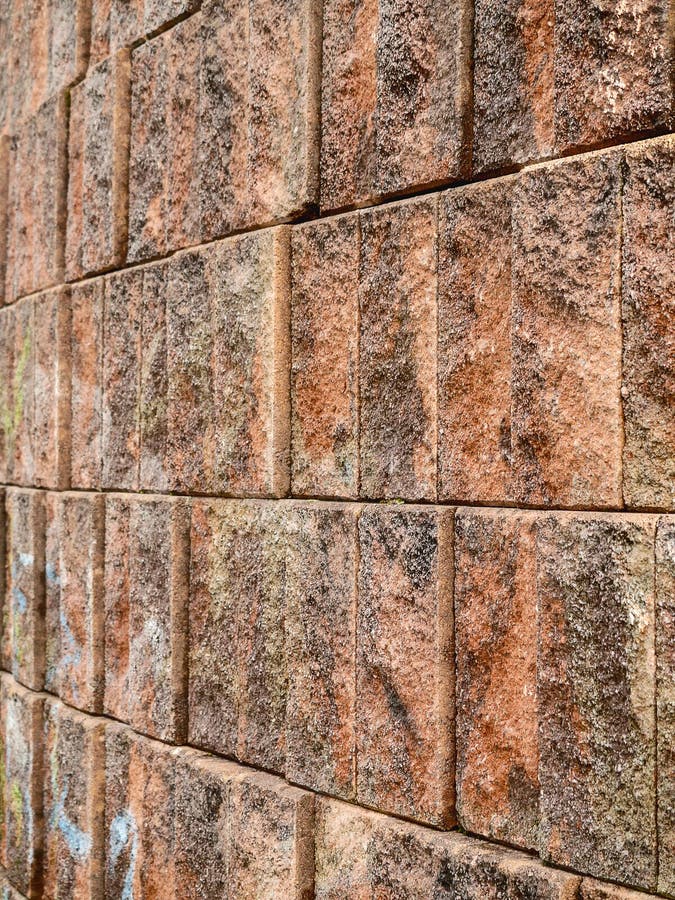 Light Brown Stone Tile Wall Texture Stock Image - Image of blank ...