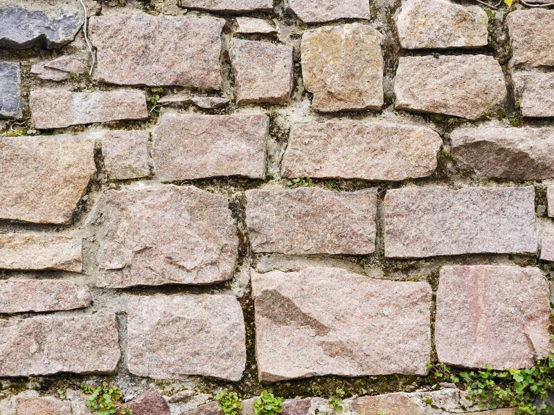 Light Brown Stone Wall Texture. Square Shape Stones Stock Image - Image ...