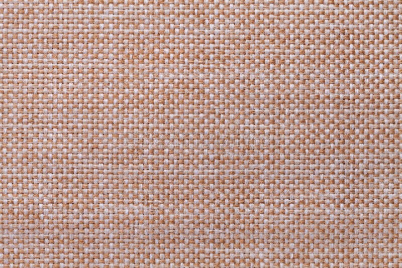 Light Brown Textile Background Closeup. Structure of the Fabric Macro ...