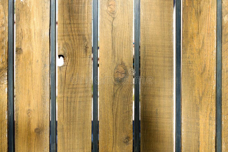 Backyard Gate Segment, Background Stock Photo - Image of splines, light ...