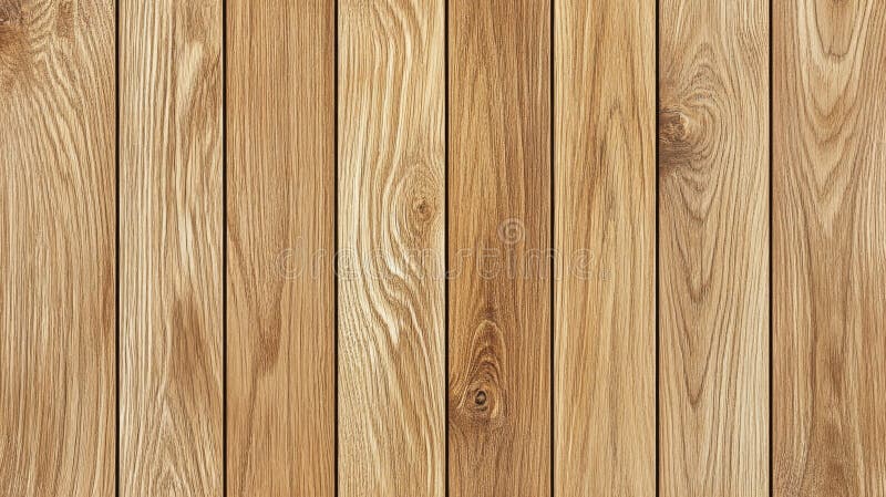 Light Brown Wooden Planks Vertical Grain Texture Stock Illustration ...