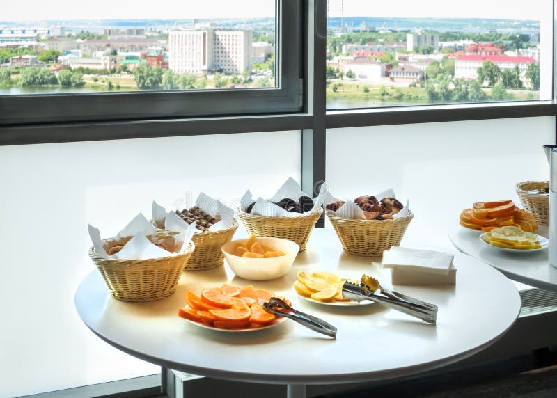 Light buffet lunch. stock photo. Image of plate, dinner - 120585094