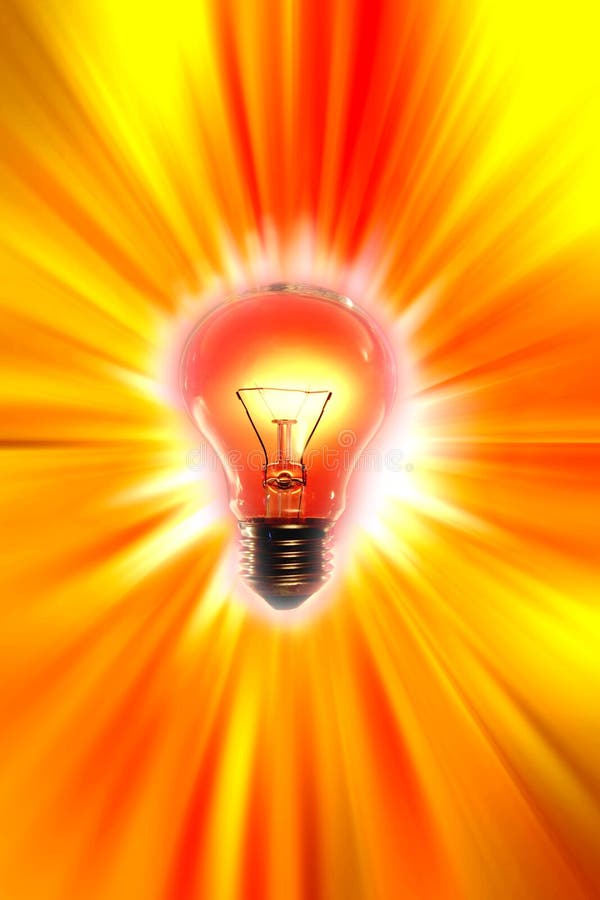 One bright light-bulb stock image. Image of concepts, bright - 4644405