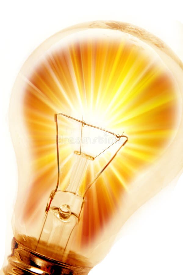 One bright light-bulb stock image. Image of concepts, bright - 4644405