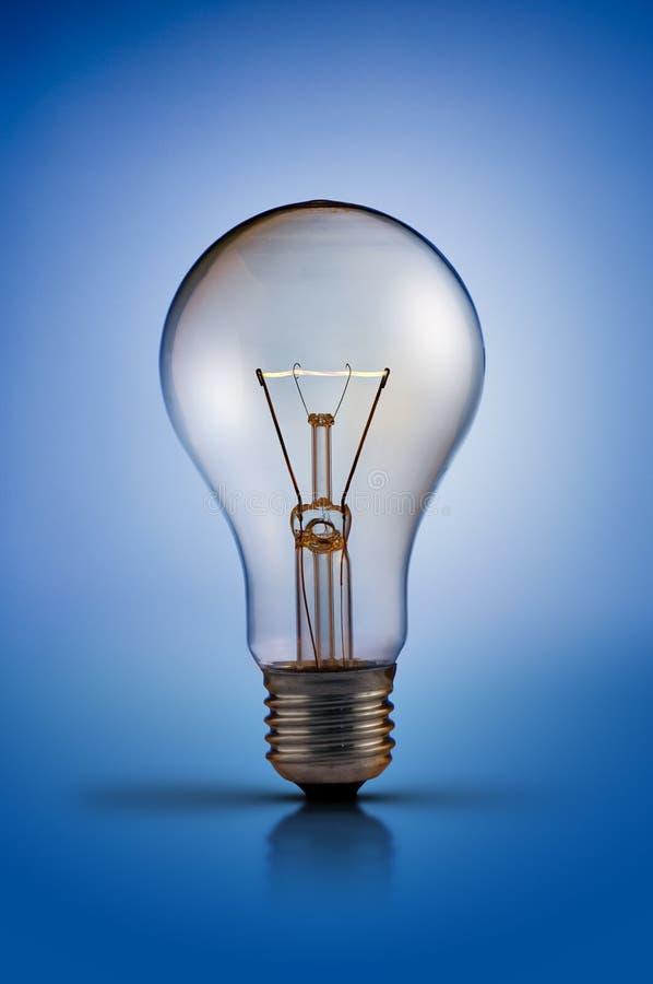 Light bulb stock image. Image of light, symbol, bulb - 12918867