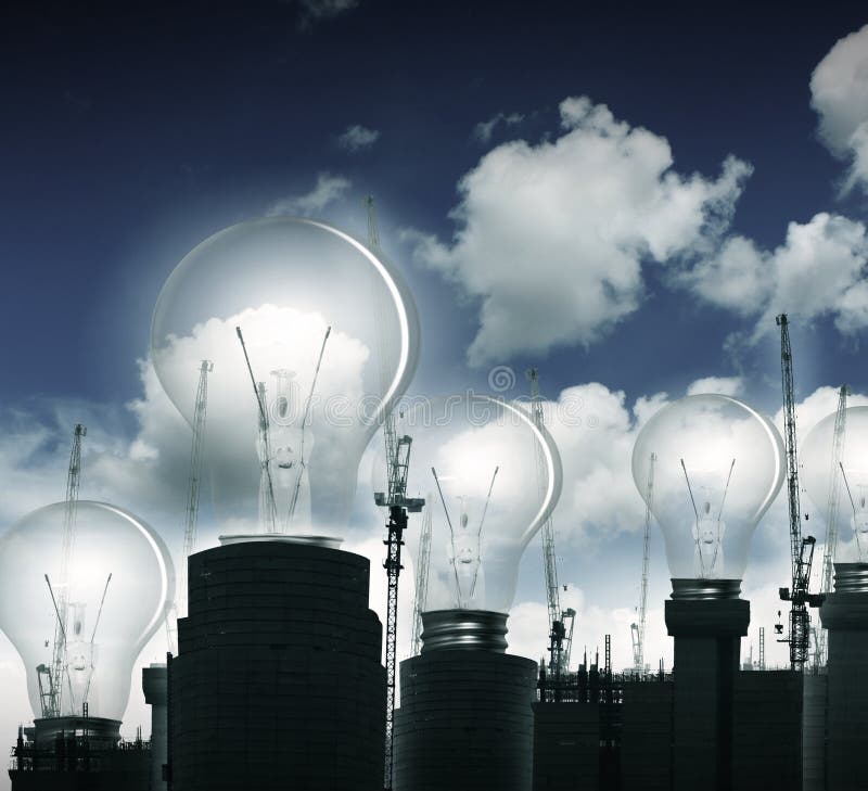 Light bulb stock image. Image of generation, idea, clip - 19763553