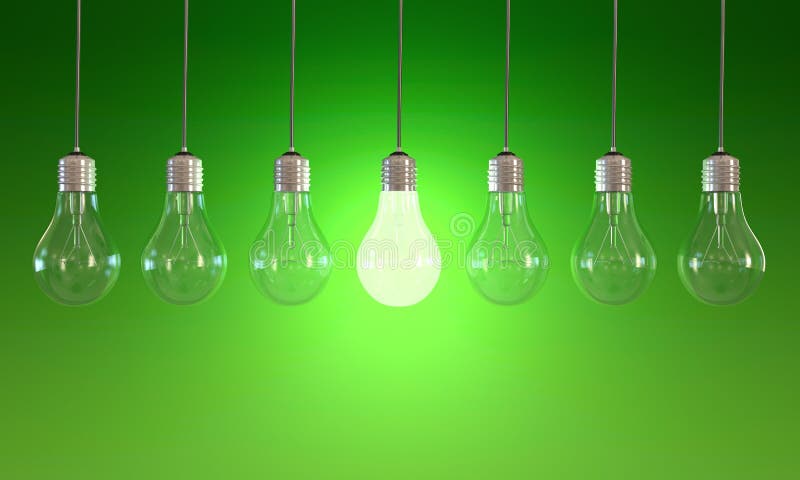 Seven-light Red Candle Arch. Stock Illustration - Illustration of ...