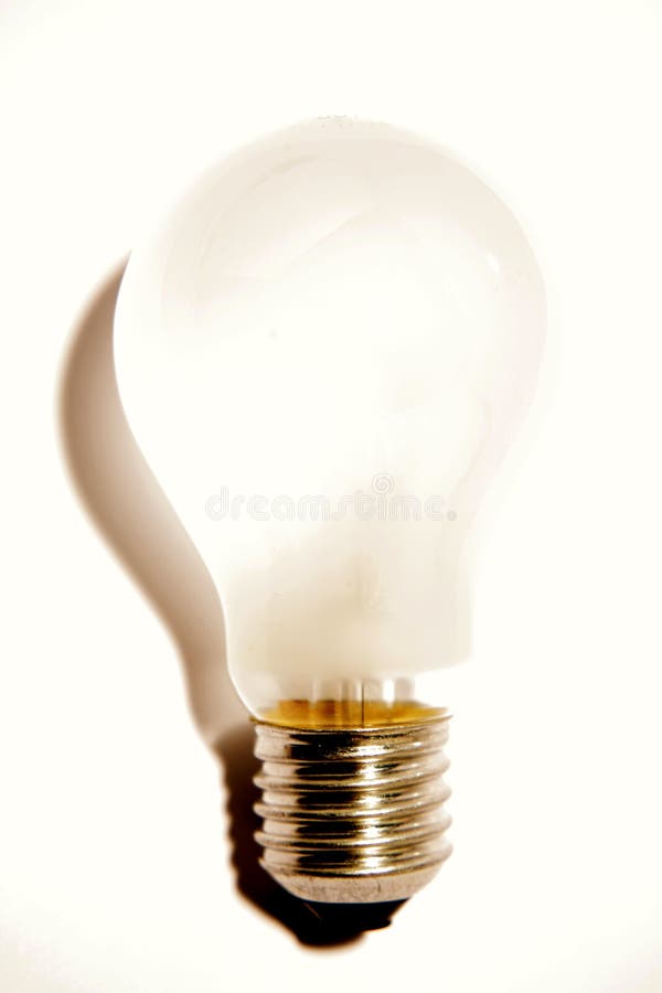 Glowing Light Bulb stock image. Image of product, bulb - 5266107