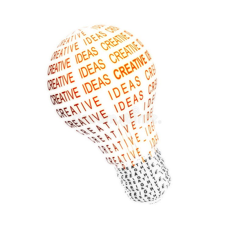 Light Bulb Typography Stock Illustrations – 10,127 Light Bulb ...