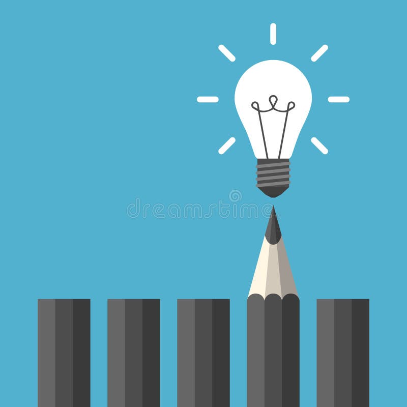 Light Bulb Moment Graphic Stock Illustrations – 260 Light Bulb Moment ...