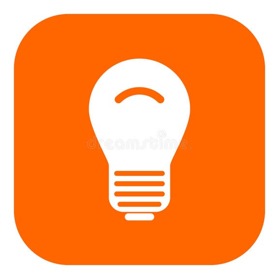 Light bulb and app icon stock vector. Illustration of symbol - 241847239