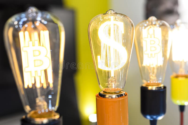Light Bulb With Pound Sterling Symbol. Stock Image - Image of light ...