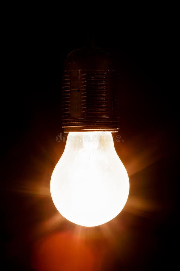 LED bulb and light bulb stock photo. Image of glowing - 119723640