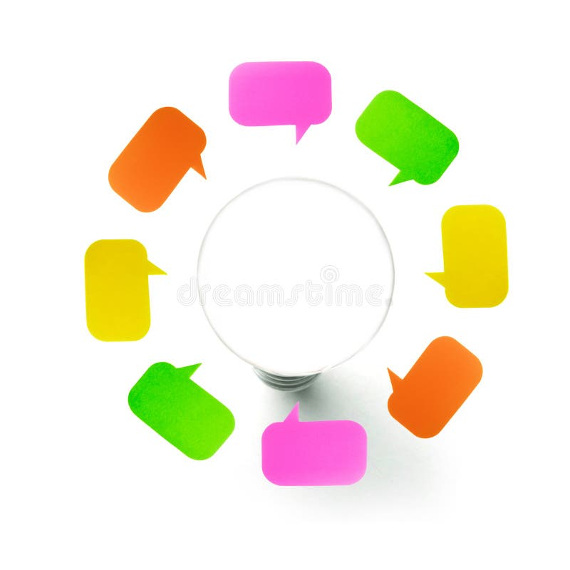 Light Bulb stock photo. Image of bulb, chat, gift, fixture - 72815826
