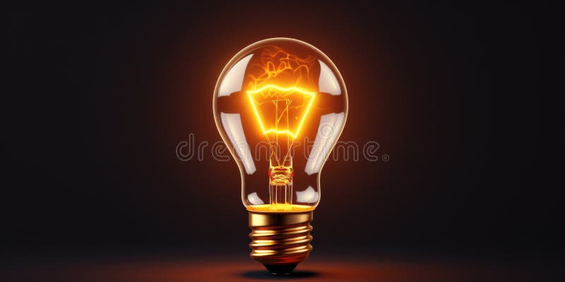 Light Bulb Brain Illustration Stock Illustration - Illustration of ...