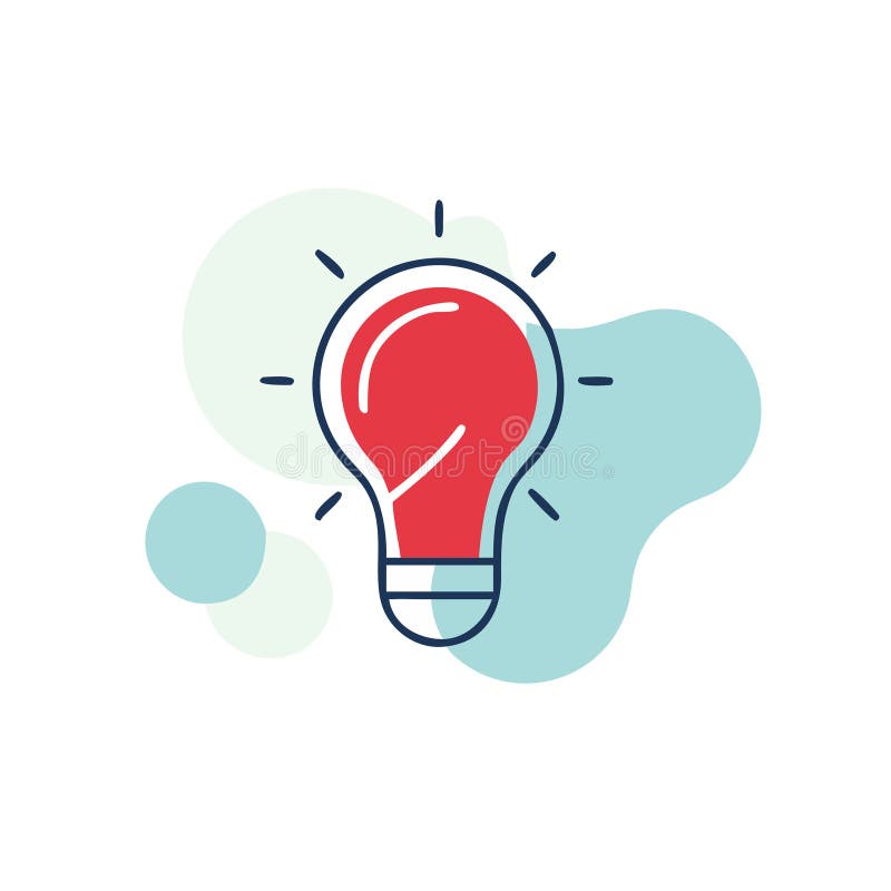 A Light Bulb with a Bright Light Shining on it Stock Image ...