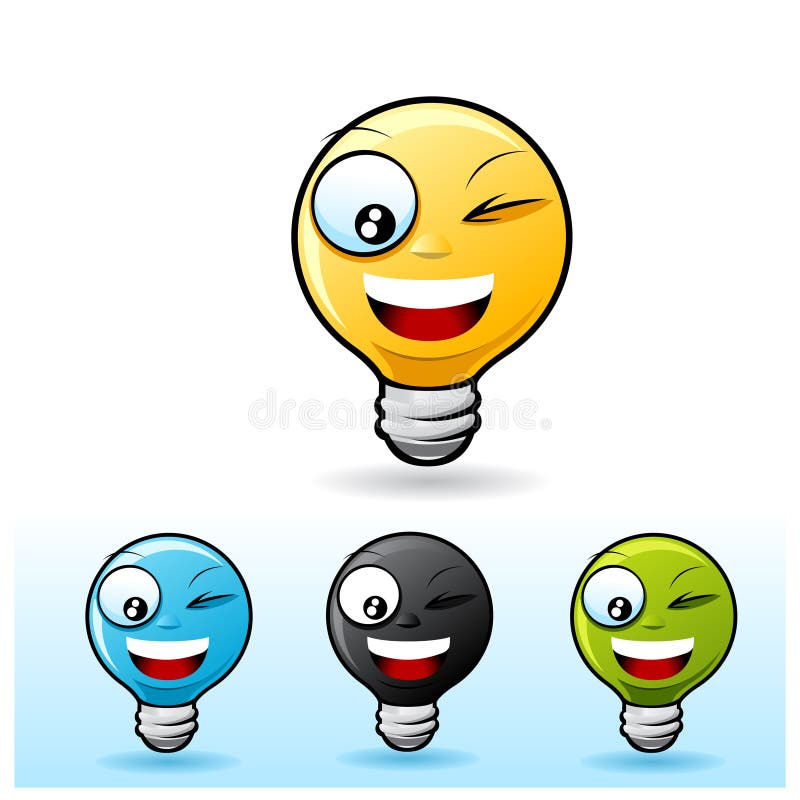 Change Light Bulbs Cartoon Characters