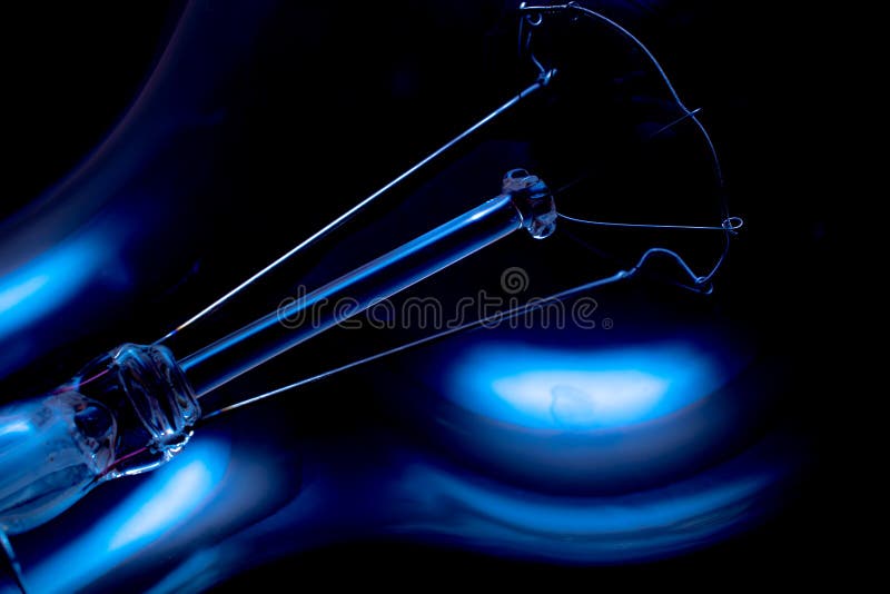Light Bulb Closeup Abstract Art Stock Photo - Image of concept, think ...