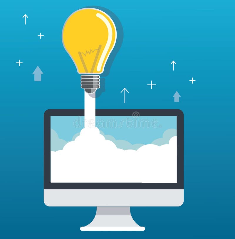 Bulb Computer Stock Illustrations – 43,463 Bulb Computer Stock ...