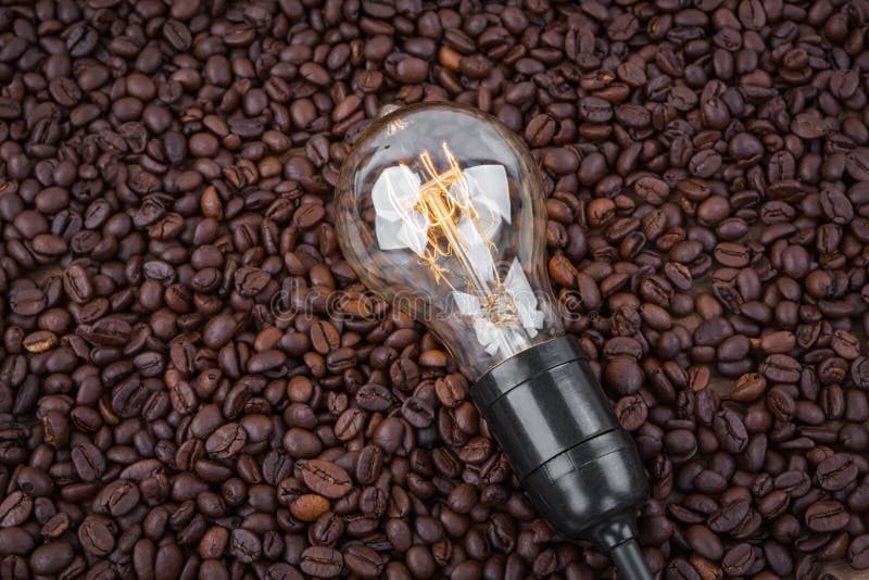 Light bulb stock image. Image of pause, grinder, coffe - 51379925