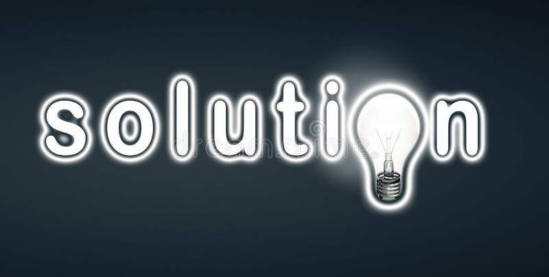 Light Bulb, Concept Solution Stock Image - Image of blackboard, energy ...