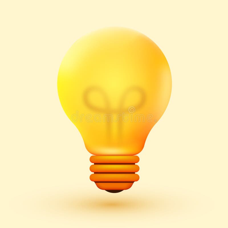 Light Bulb, Creative Idea and Innovation. Inspiration Concept Stock ...