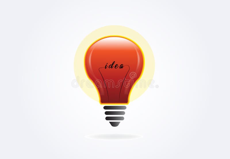 Light Bulb Creative Idea Tech Symbol Logo Vector Stock Vector ...
