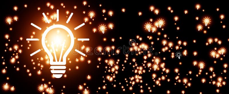 Light Bulb Creative New Idea, Innovation, Brainstorming, Inspiration ...