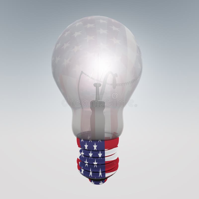 Light bulb stock illustration. Illustration of graphic - 86628158