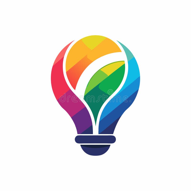 Light Bulb Rainbow Stock Illustrations – 2,018 Light Bulb Rainbow Stock ...