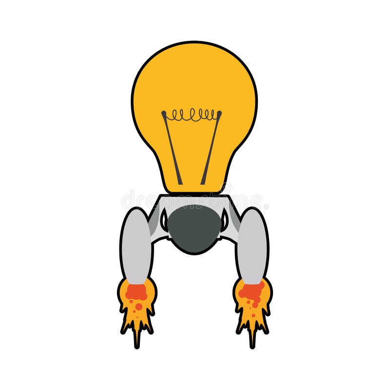 Light Bulb Energy Power Illumination Icon. Vector Graphic Stock Vector ...