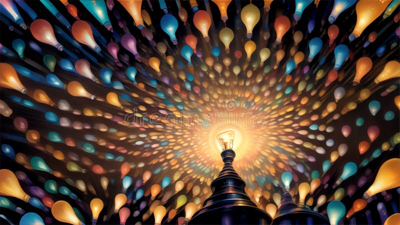 Explosion of Ideas Concept stock footage. Video of energy - 313085618