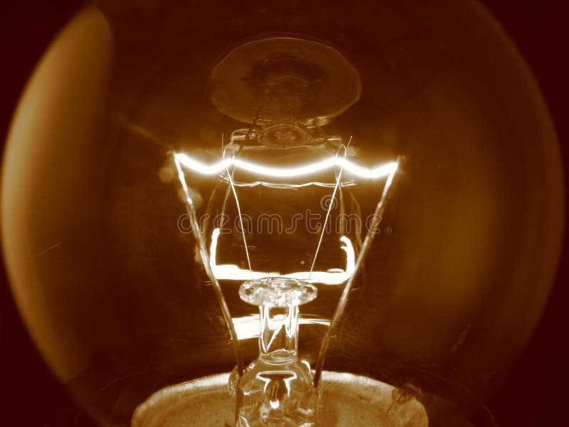 Light Bulb Filament stock image. Image of filament, creativity - 2505637