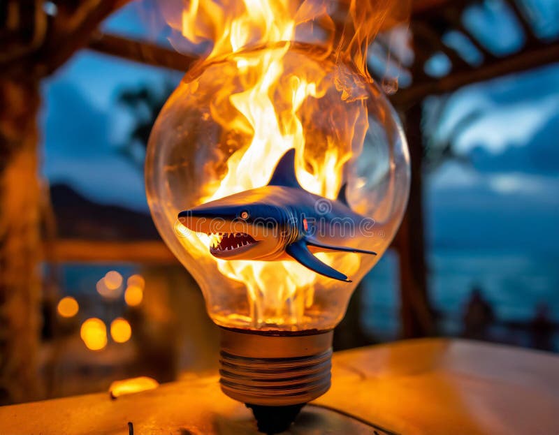 Shark Fire Stock Illustrations – 475 Shark Fire Stock Illustrations ...