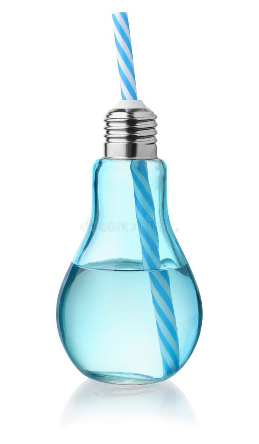 Light bulb glass bottle stock image. Image of food, alcohol - 96775175