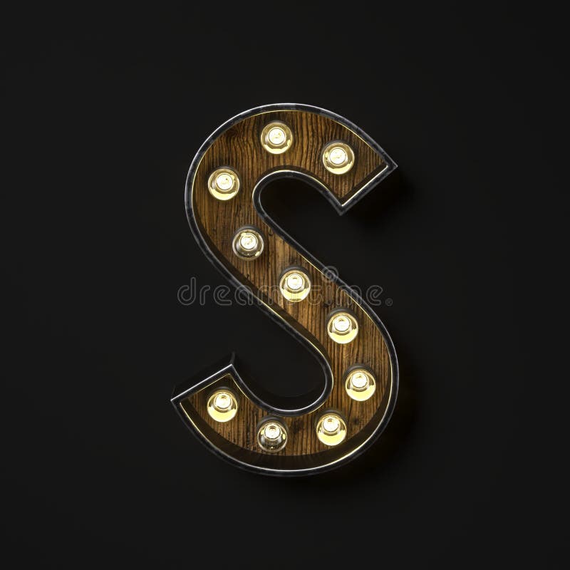 Glowing Letter G in the Form of a Broken Shield. Vector Illustration ...