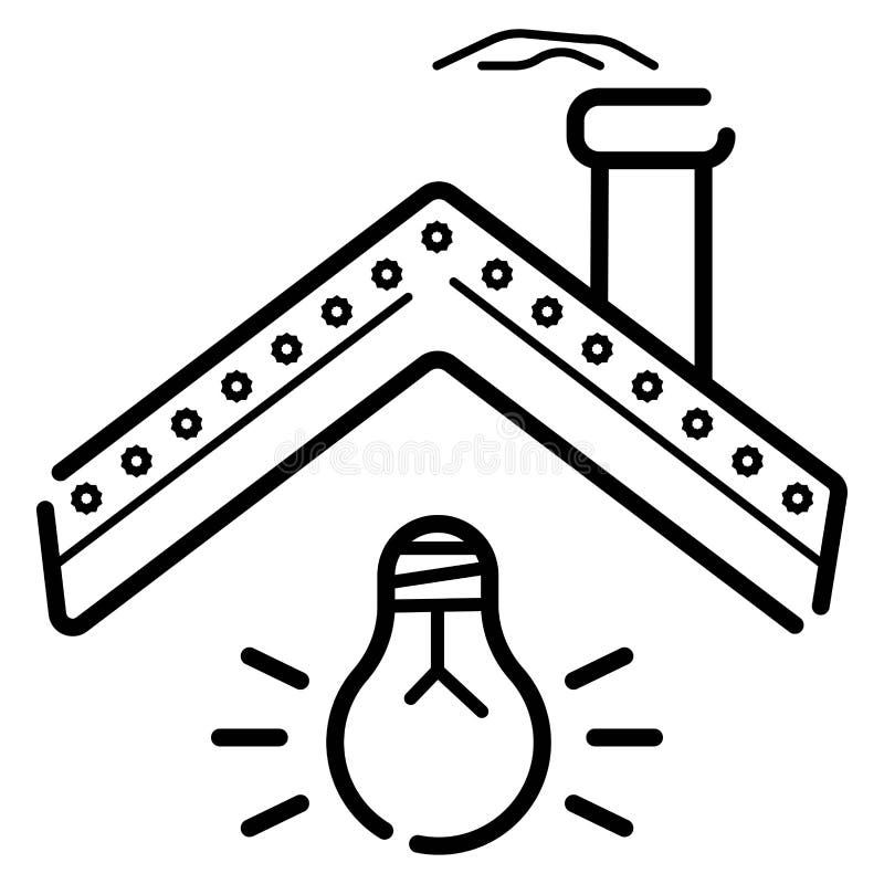 Power supply icon stock illustration. Illustration of linear - 126000964