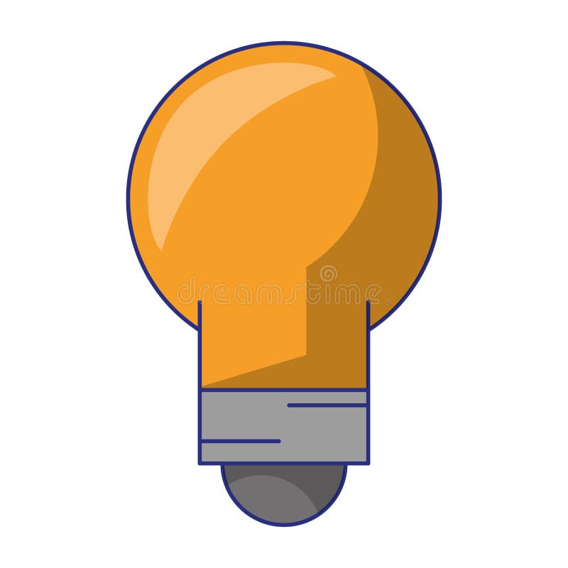Light bulb icon stock vector. Illustration of cartoon - 146260149