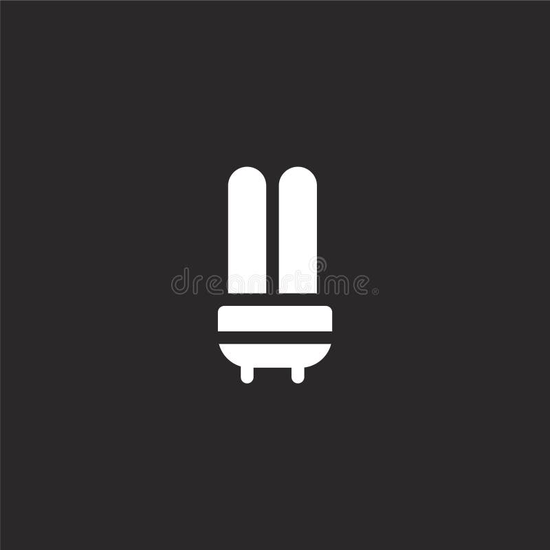 Light Bulb Icon. Filled Light Bulb Icon for Website Design and Mobile ...