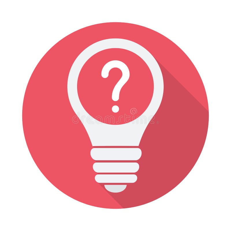 Light Bulb Question Mark Stock Illustrations – 1,379 Light Bulb ...