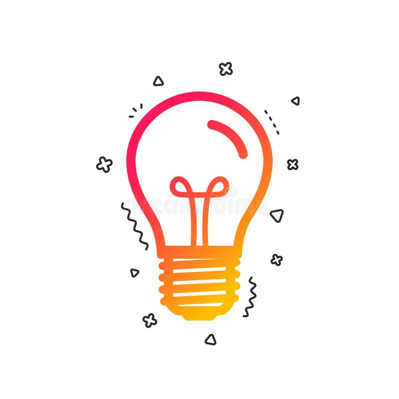Light Bulb Icon. Lamp E27 Socket Symbol. Vector Stock Vector ...