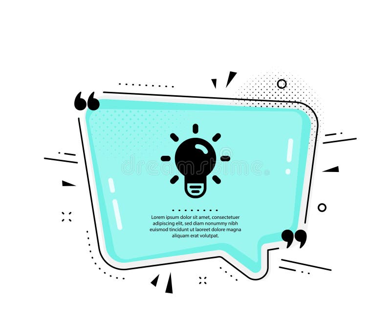 Light Bulb Icon. Lamp Sign. Vector Stock Vector - Illustration of ...