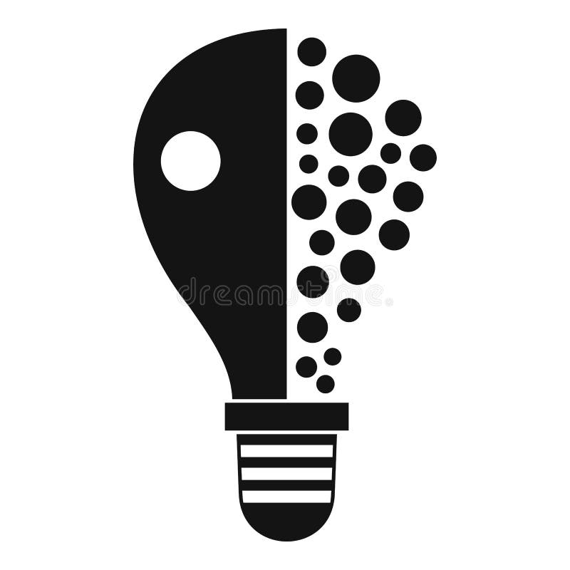 Light bulb icon simple stock vector. Illustration of light - 91905012