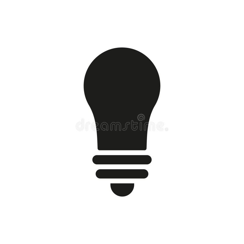 Light Bulb Icon Vector Design Templates Simple and Modern Stock Vector ...