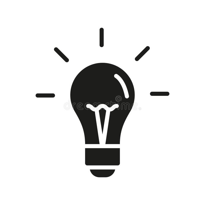 Light Bulb Icon Vector Design Templates Simple and Modern Stock Vector ...