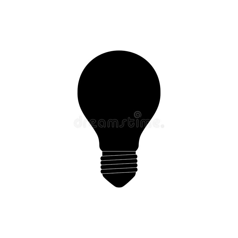 Light bulb icon. Vector. stock illustration. Illustration of collection ...